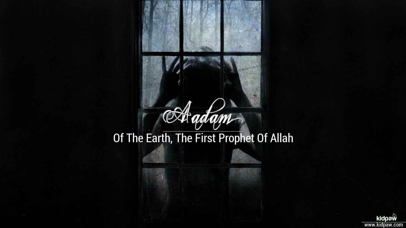 Aadam 3D Name Wallpaper for Mobile, Write آدم Name on Photo Online