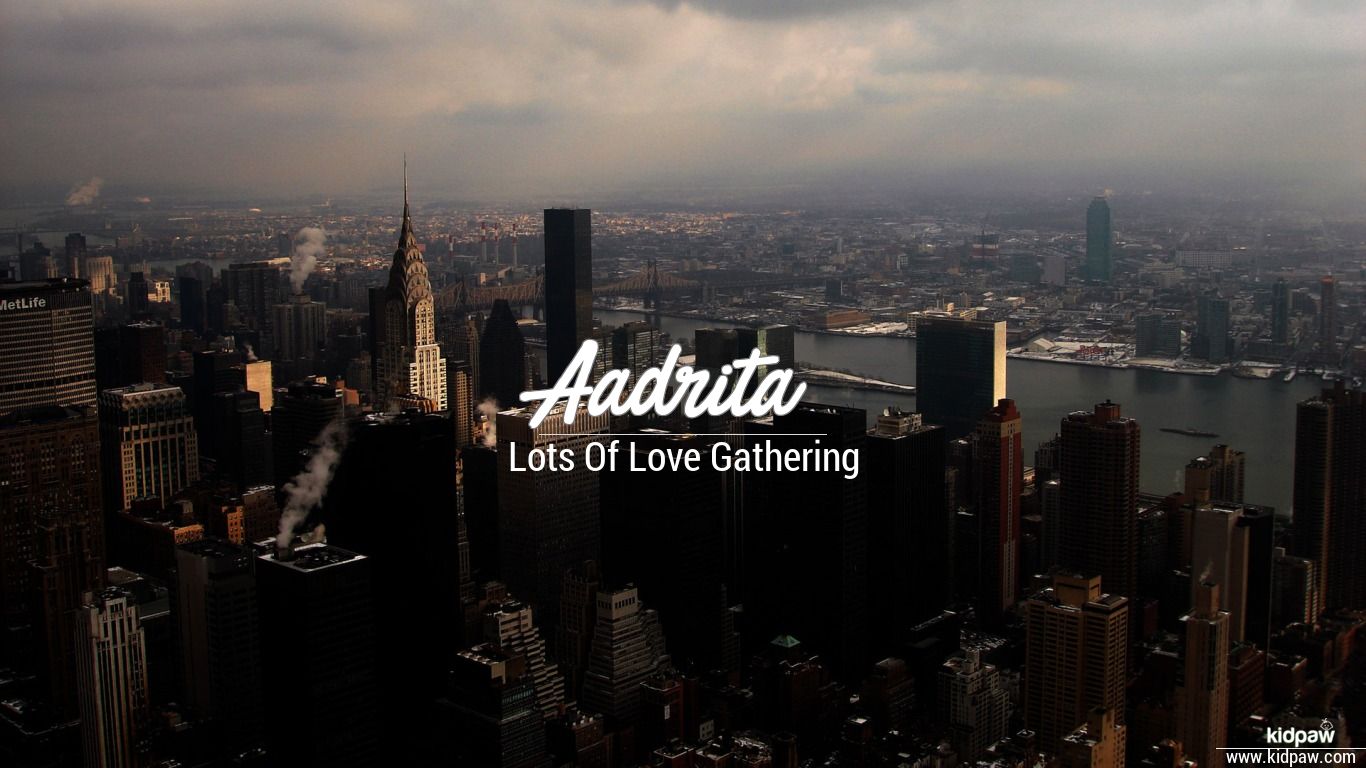 Aadrita 3D Name Wallpaper for Mobile, Write आदृता Name on Photo Online