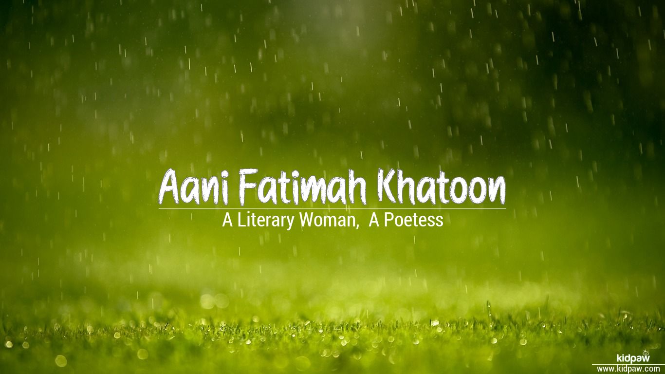 Aani Fatimah Khatoon Name Meaning in English & Urdu, Origin, Luck Number