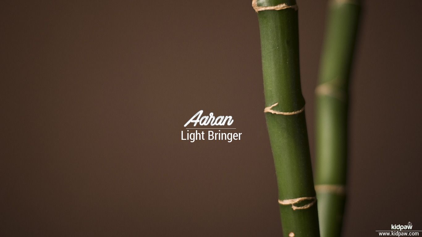 Aaran Meanings in English, Popularity, Origin