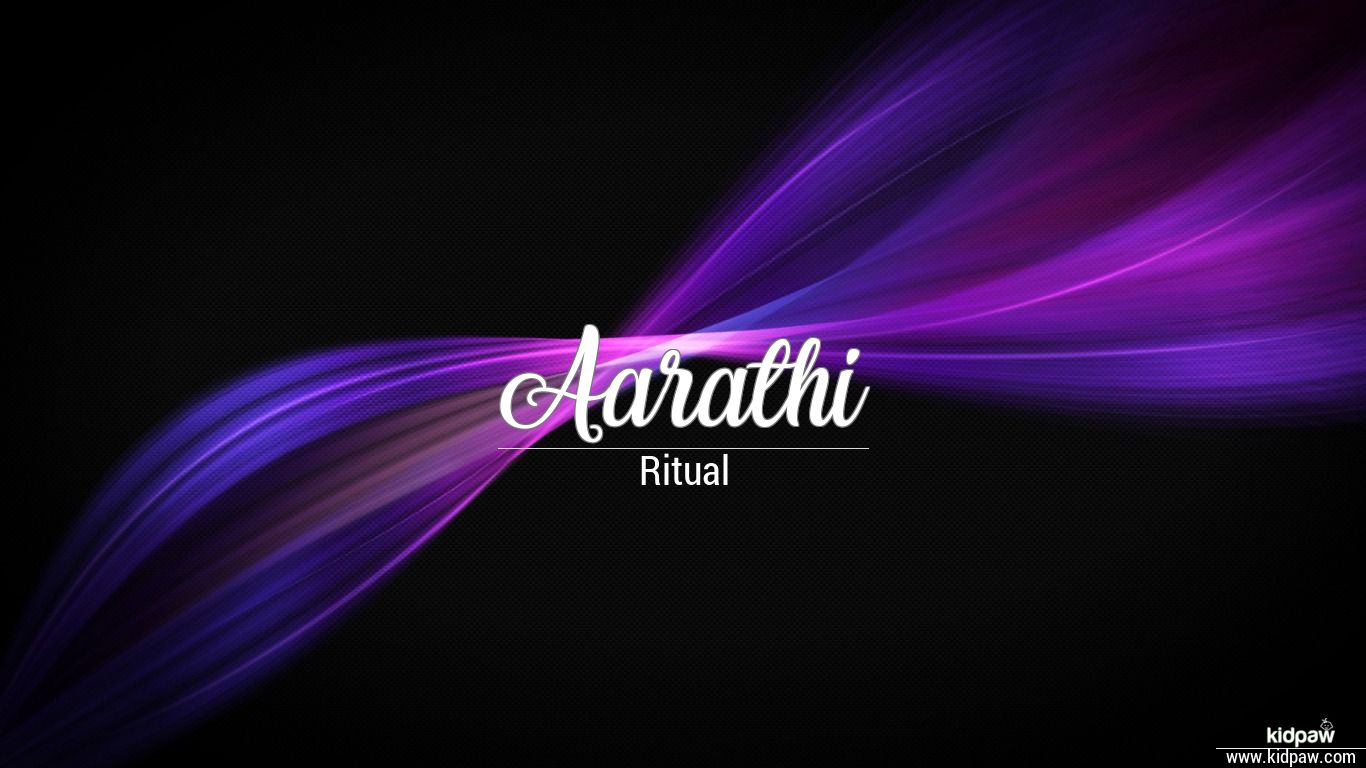 Aarathi 3D Name Wallpaper for Mobile, Write आरती Name on Photo Online