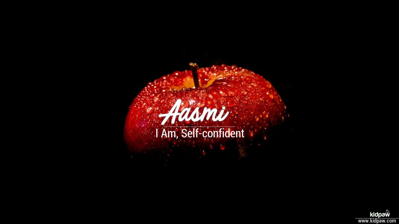 Aasmi 3D Name Wallpaper for Mobile, Write आसमी Name on Photo Online