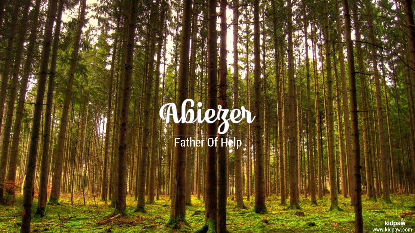 Abiezer 3D Name Wallpaper for Mobile, Write Name on Photo Online