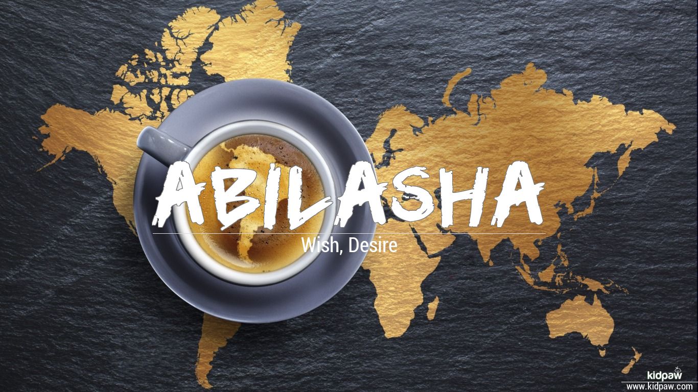 Abilasha 3D Name Wallpaper for Mobile, Write अभिलाषा Name on Photo Online
