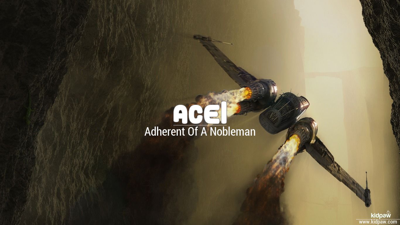 Acel 3D Name Wallpaper for Mobile, Write Name on Photo Online