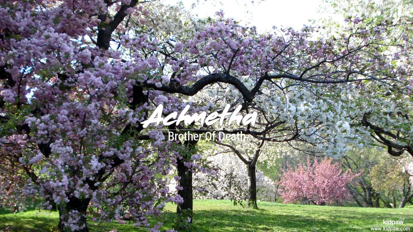 Achmetha 3D Name Wallpaper for Mobile, Write Name on Photo Online