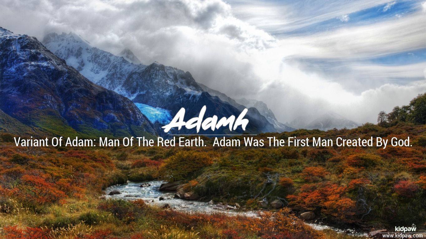 Adamh Meanings in English, Popularity, Origin