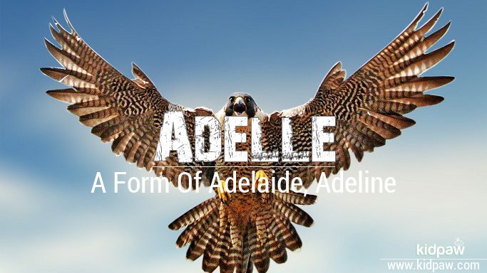 Adelle 3D Name Wallpaper for Mobile, Write Name on Photo Online