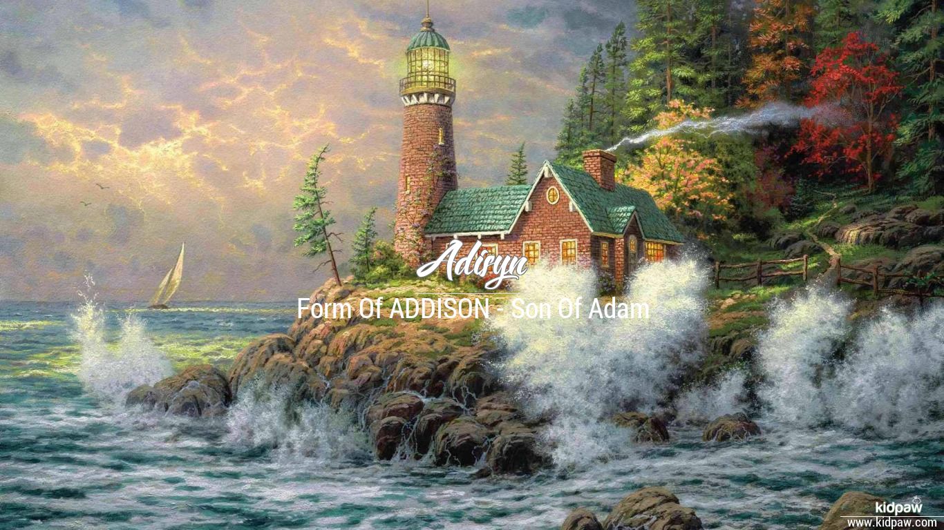 Adisyn 3D Name Wallpaper for Mobile, Write Name on Photo Online