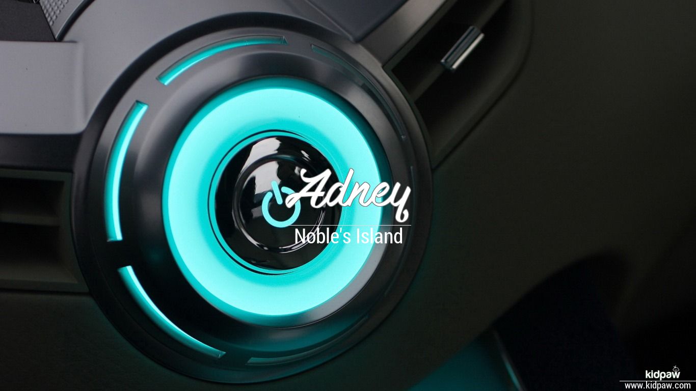 Adney 3D Name Wallpaper for Mobile, Write Name on Photo Online
