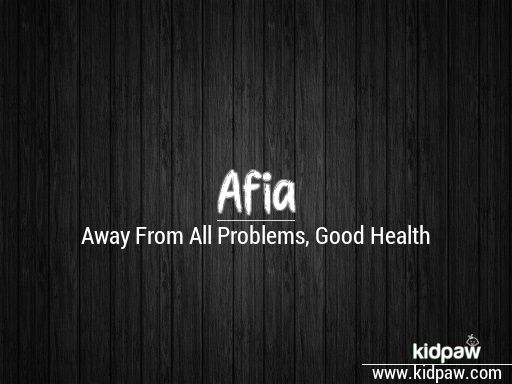 Afia Name Meaning in English & Urdu, Origin, Luck Number