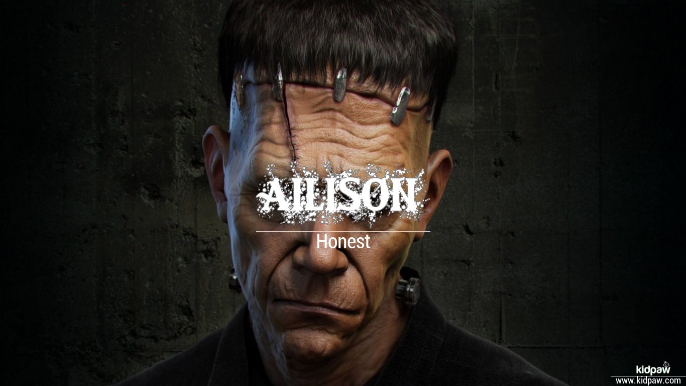 AIlison 3D Name Wallpaper for Mobile, Write Name on Photo Online