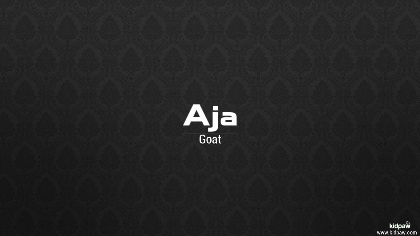 Aja 3D Name Wallpaper for Mobile, Write अजा Name on Photo Online