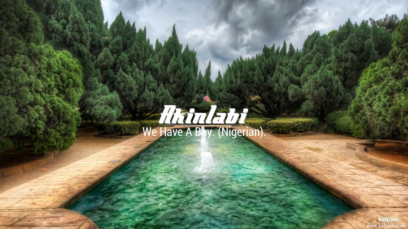 Akinlabi 3D Name Wallpaper for Mobile, Write Name on Photo Online
