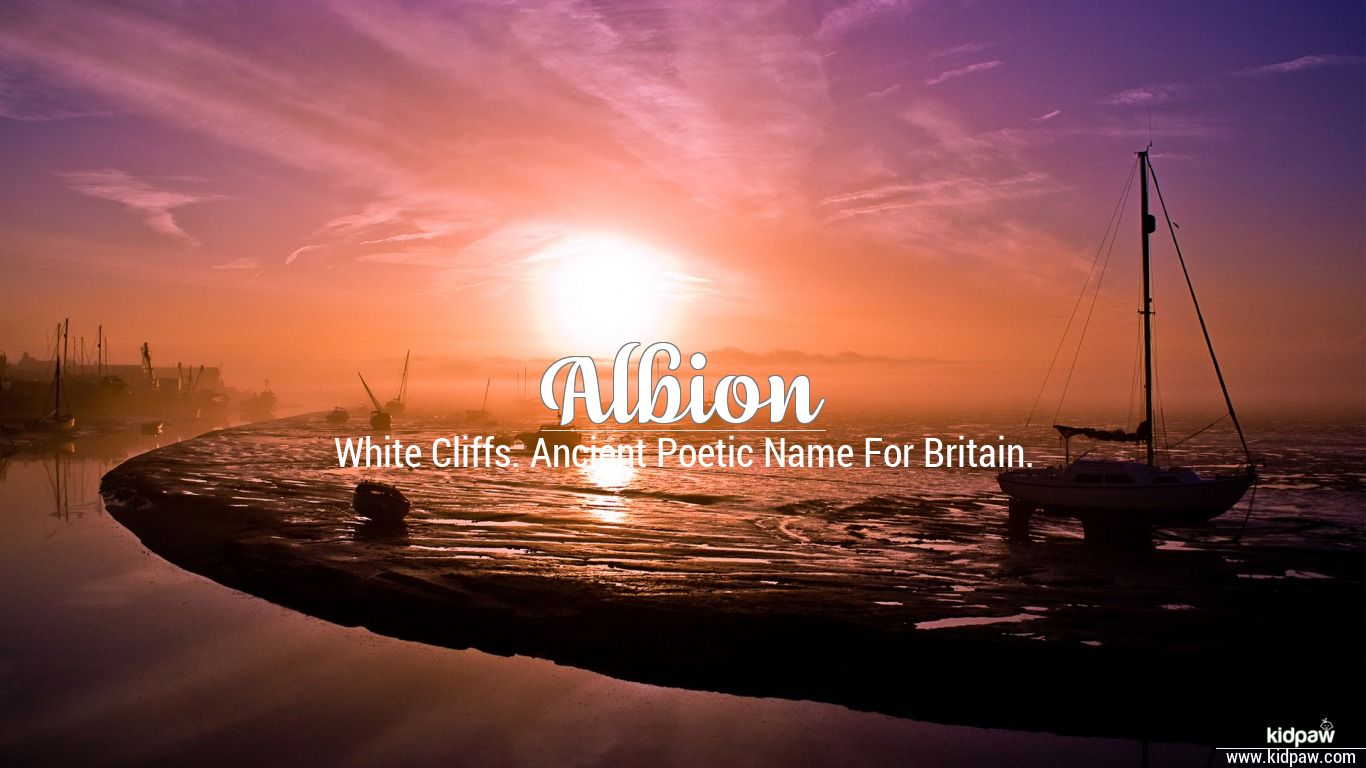 Albion Meanings in English, Popularity, Origin