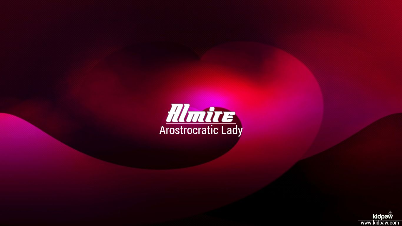 Almire 3D Name Wallpaper for Mobile, Write Name on Photo Online