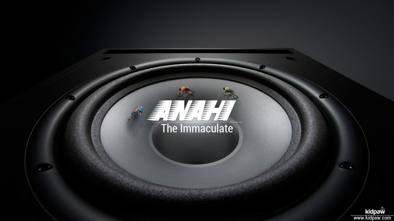 Anahi 3D Name Wallpaper for Mobile, Write Name on Photo Online