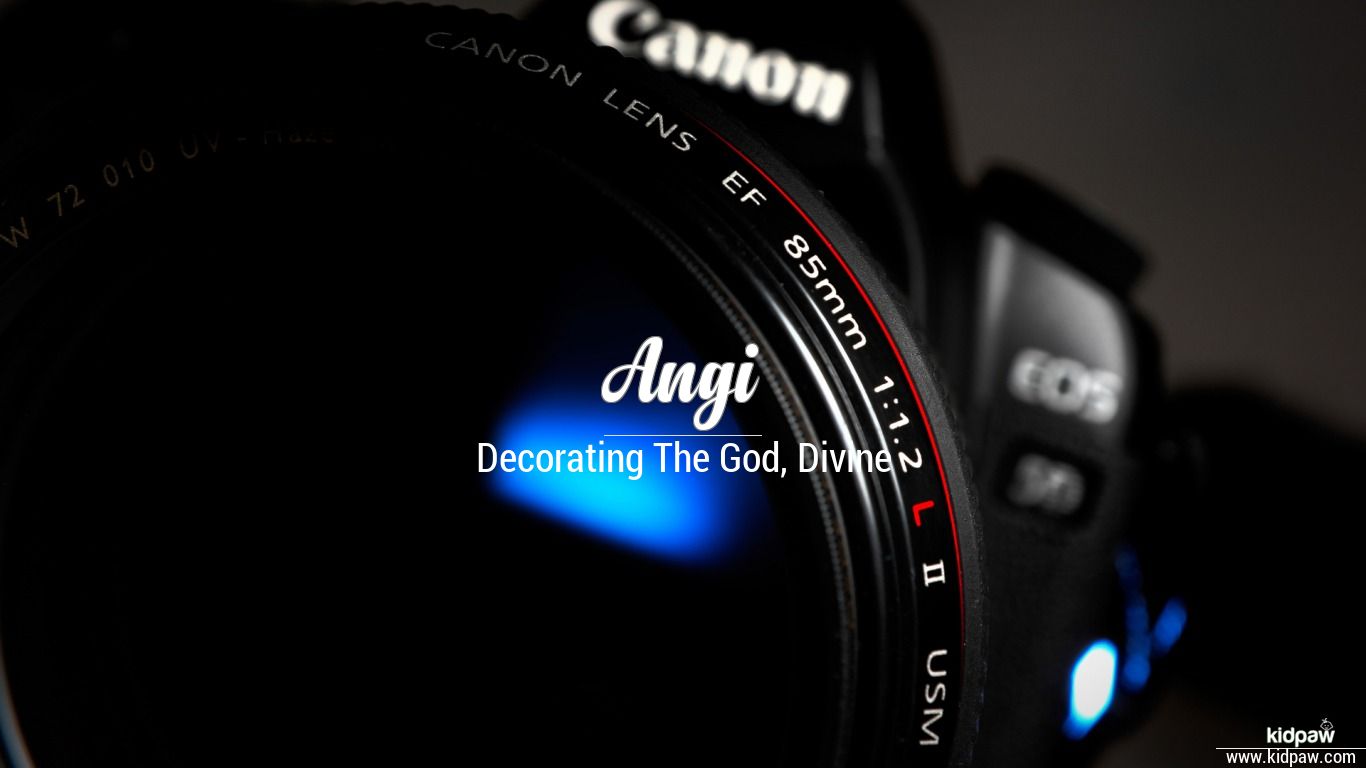 Angi 3D Name Wallpaper for Mobile, Write अंगी Name on Photo Online