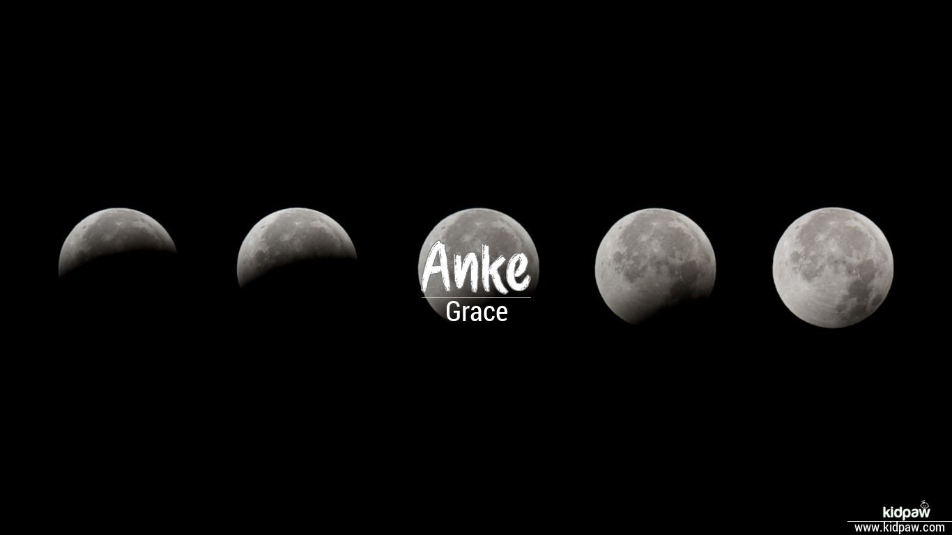 Anke 3D Name Wallpaper for Mobile, Write Name on Photo Online