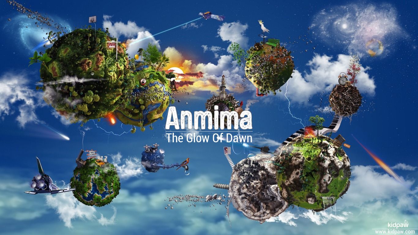 Anmima 3D Name Wallpaper for Mobile, Write अन्मीमां Name on Photo Online