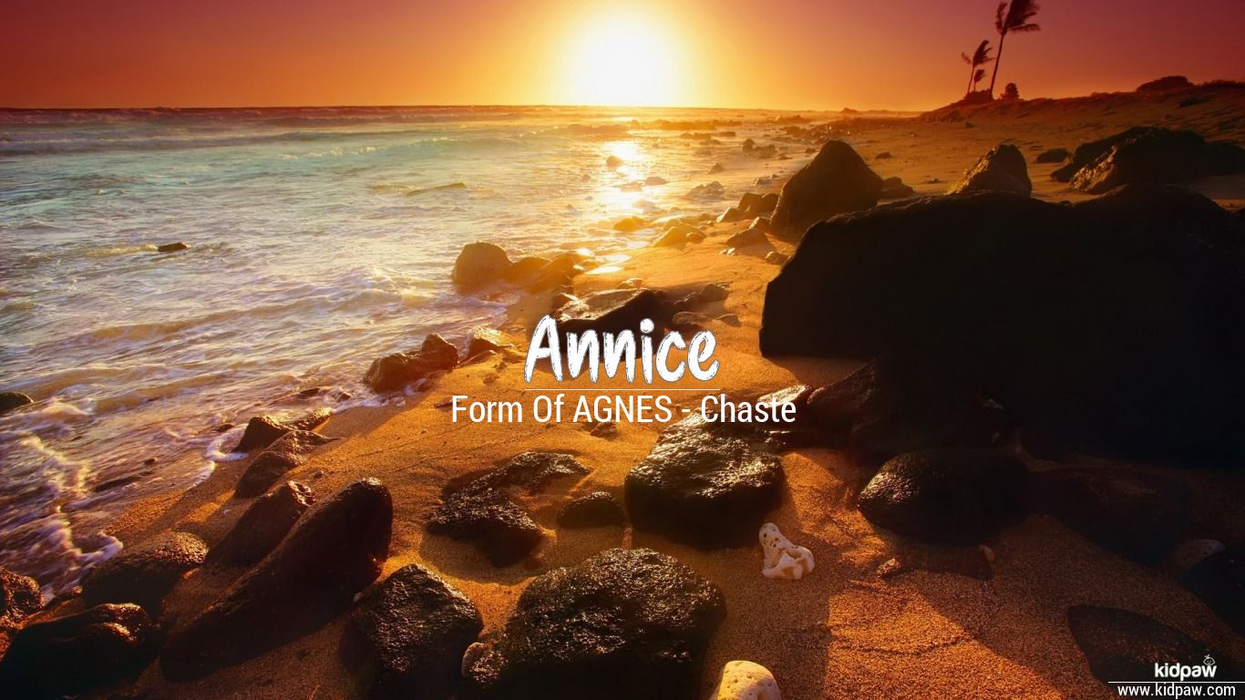 Annice 3D Name Wallpaper for Mobile, Write Name on Photo Online