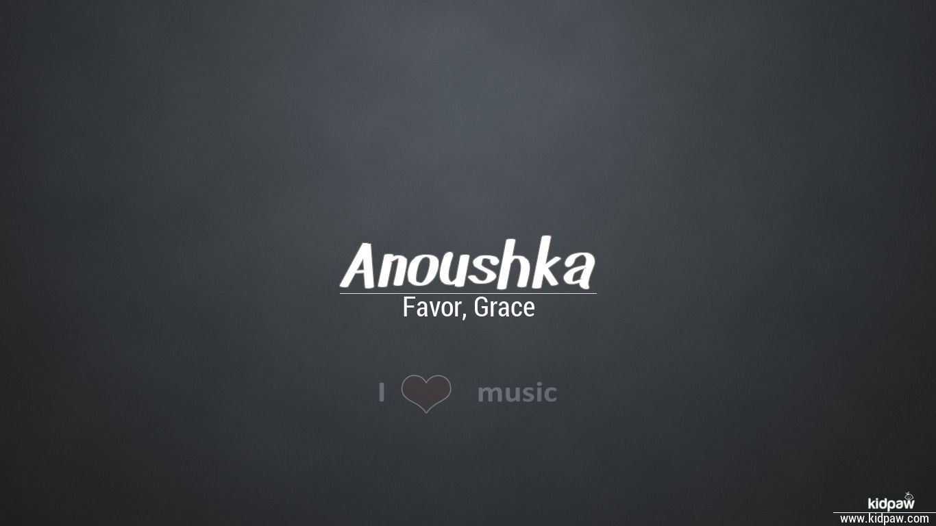 Anoushka 3D Name Wallpaper for Mobile, Write अनुष्का Name on Photo Online