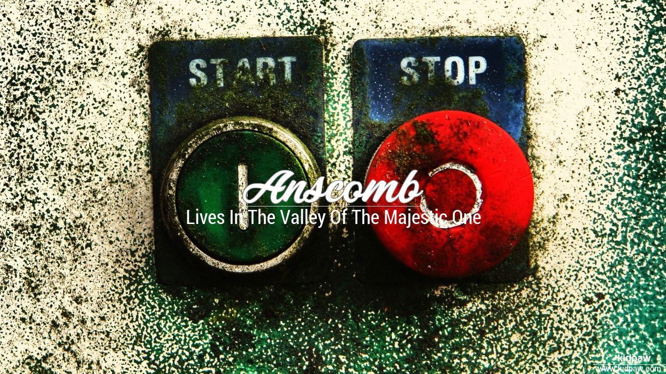 Anscomb 3D Name Wallpaper for Mobile, Write Name on Photo Online