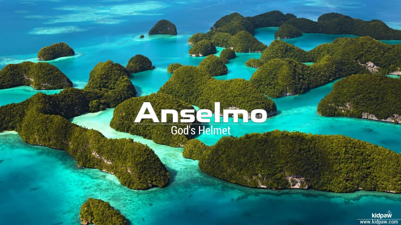 Anselmo 3D Name Wallpaper for Mobile, Write Name on Photo Online