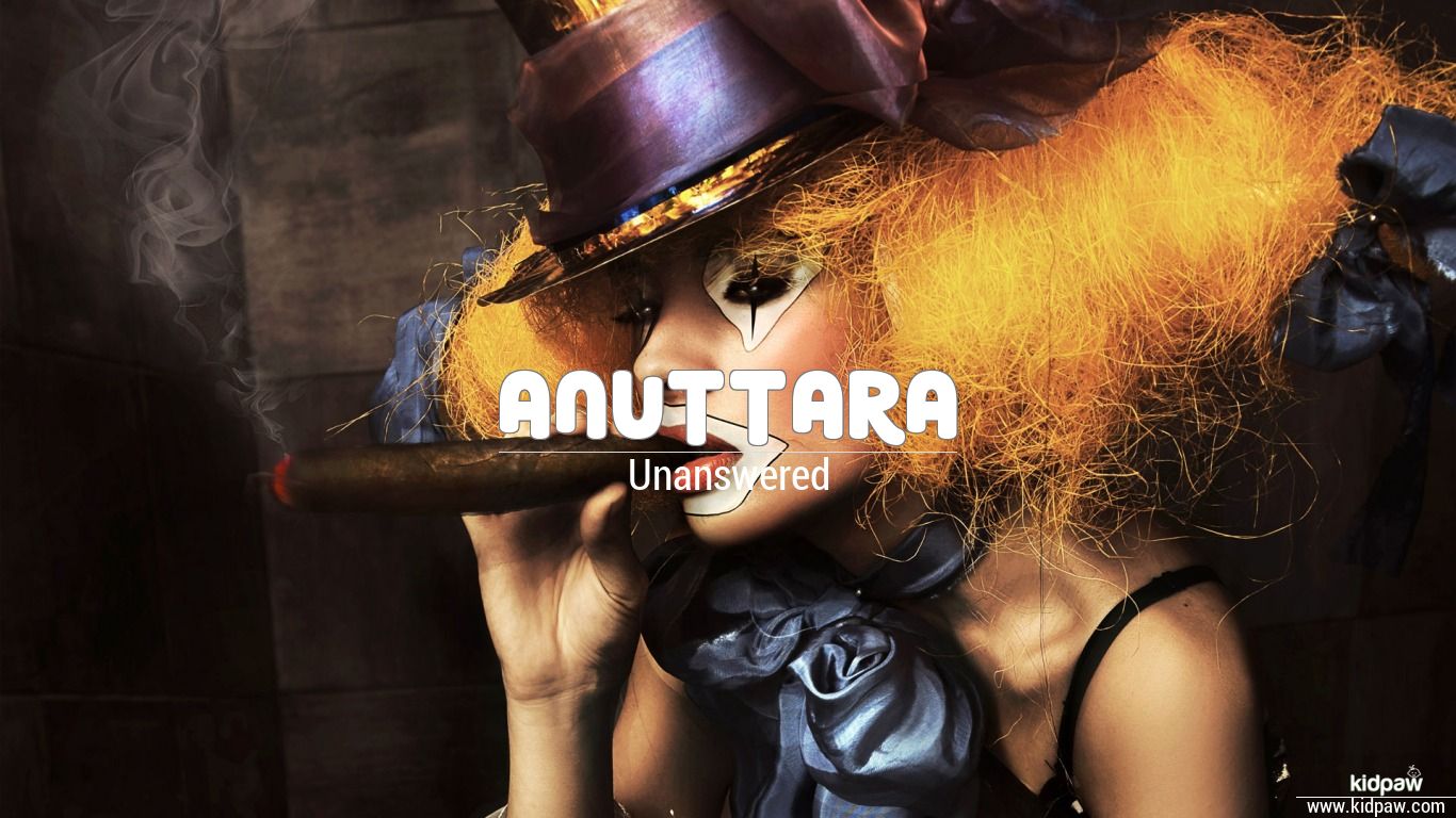 Anuttara 3D Name Wallpaper for Mobile, Write अनुत्तारा Name on Photo Online