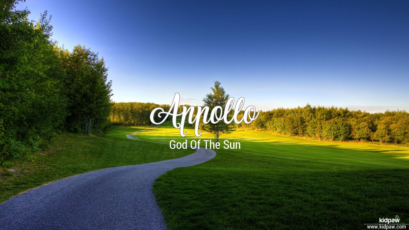 Appollo 3D Name Wallpaper for Mobile, Write Name on Photo Online