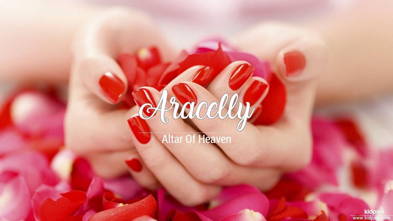 Aracelly 3D Name Wallpaper for Mobile, Write Name on Photo Online