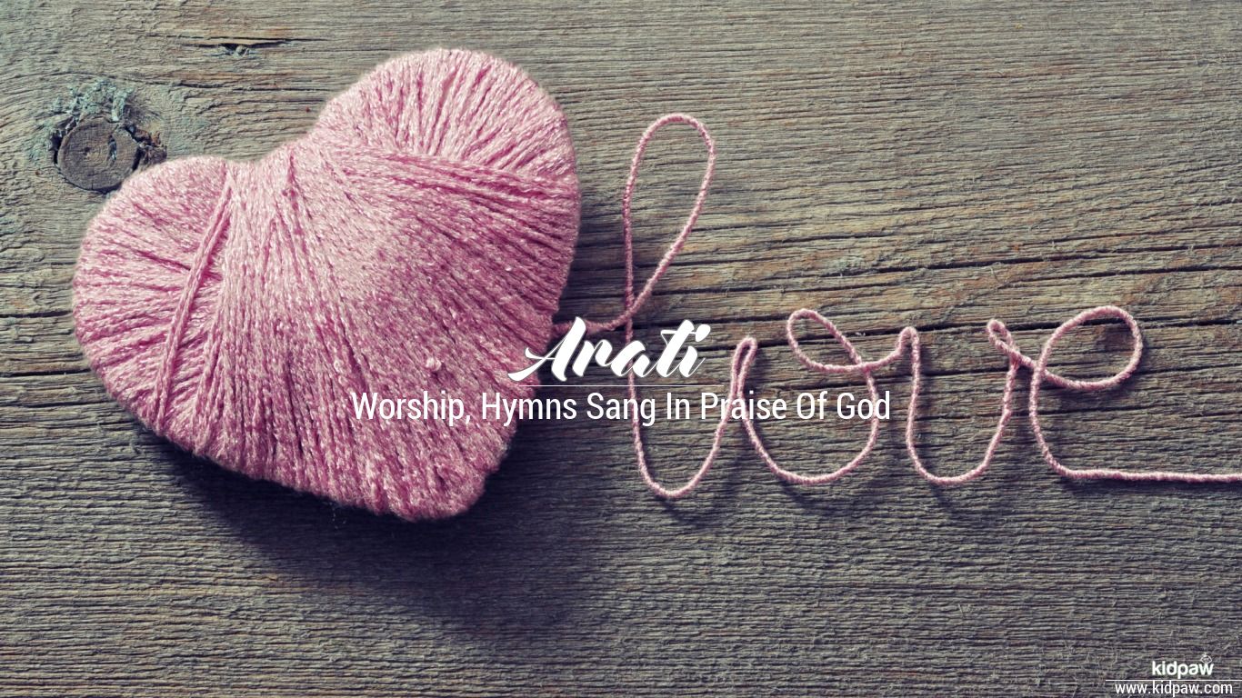 Arati 3D Name Wallpaper for Mobile, Write आरती Name on Photo Online