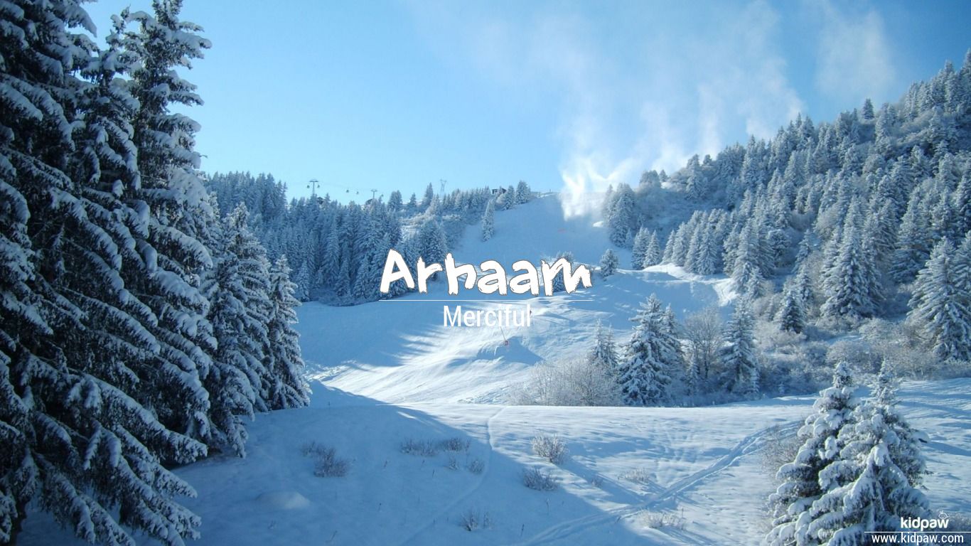 Arhaam 3D Name Wallpaper for Mobile, Write Name on Photo Online