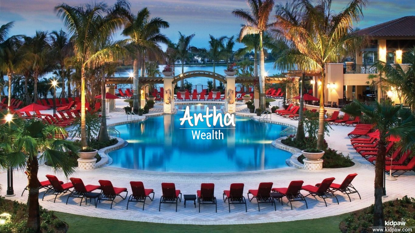 Artha 3D Name Wallpaper for Mobile, Write अर्था Name on Photo Online