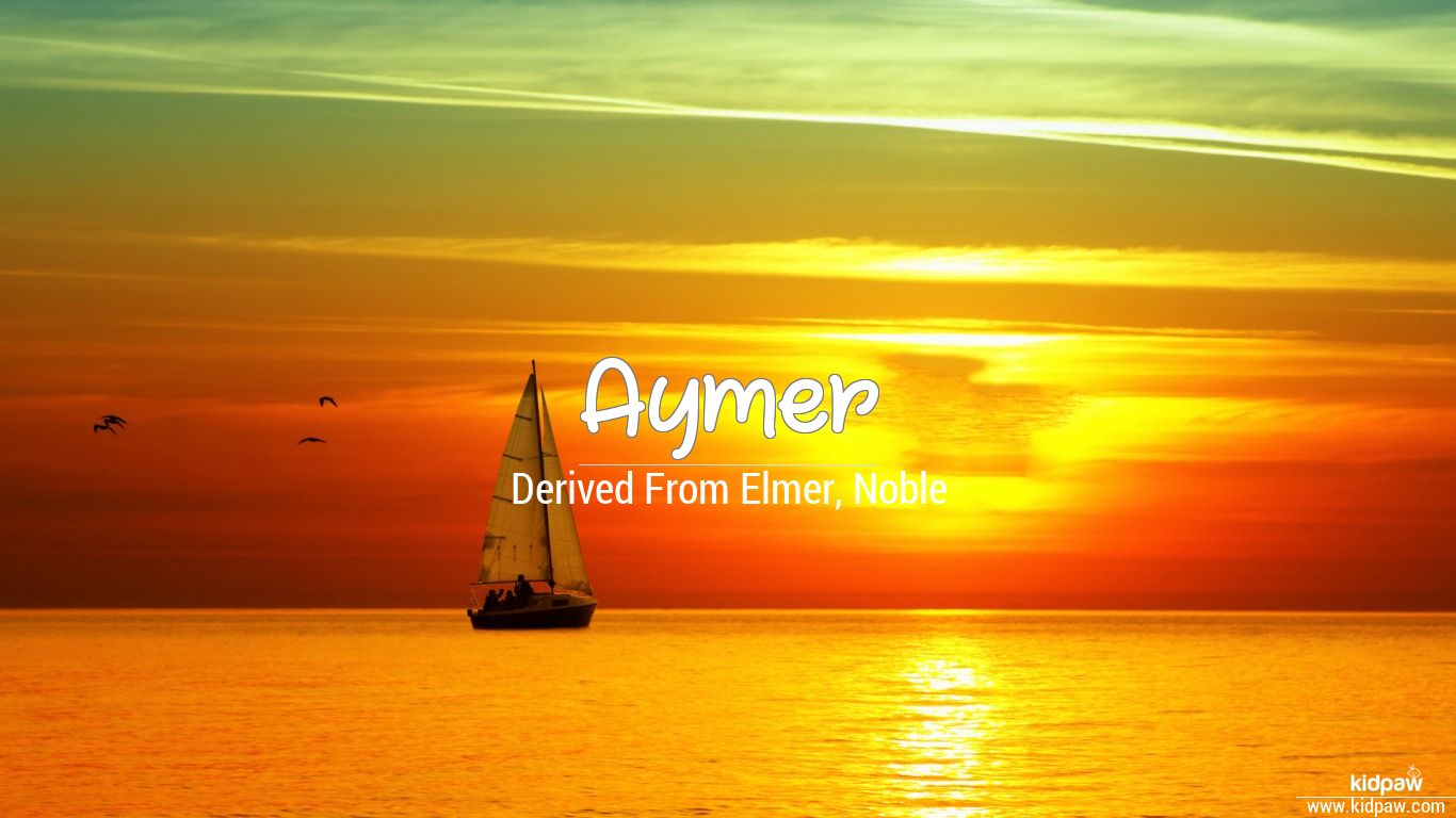 Aymer 3D Name Wallpaper for Mobile, Write Name on Photo Online