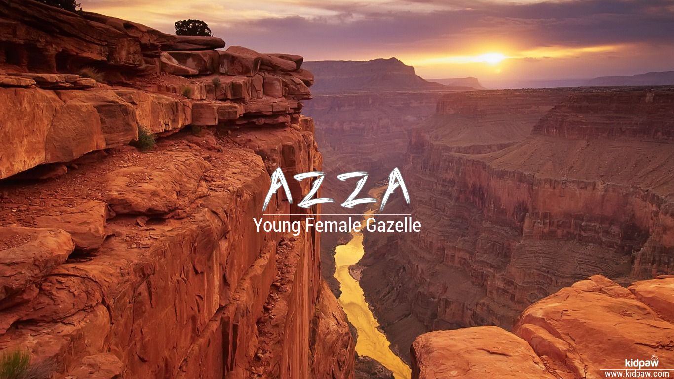 Azza 3D Name Wallpaper for Mobile, Write عزا Name on Photo Online