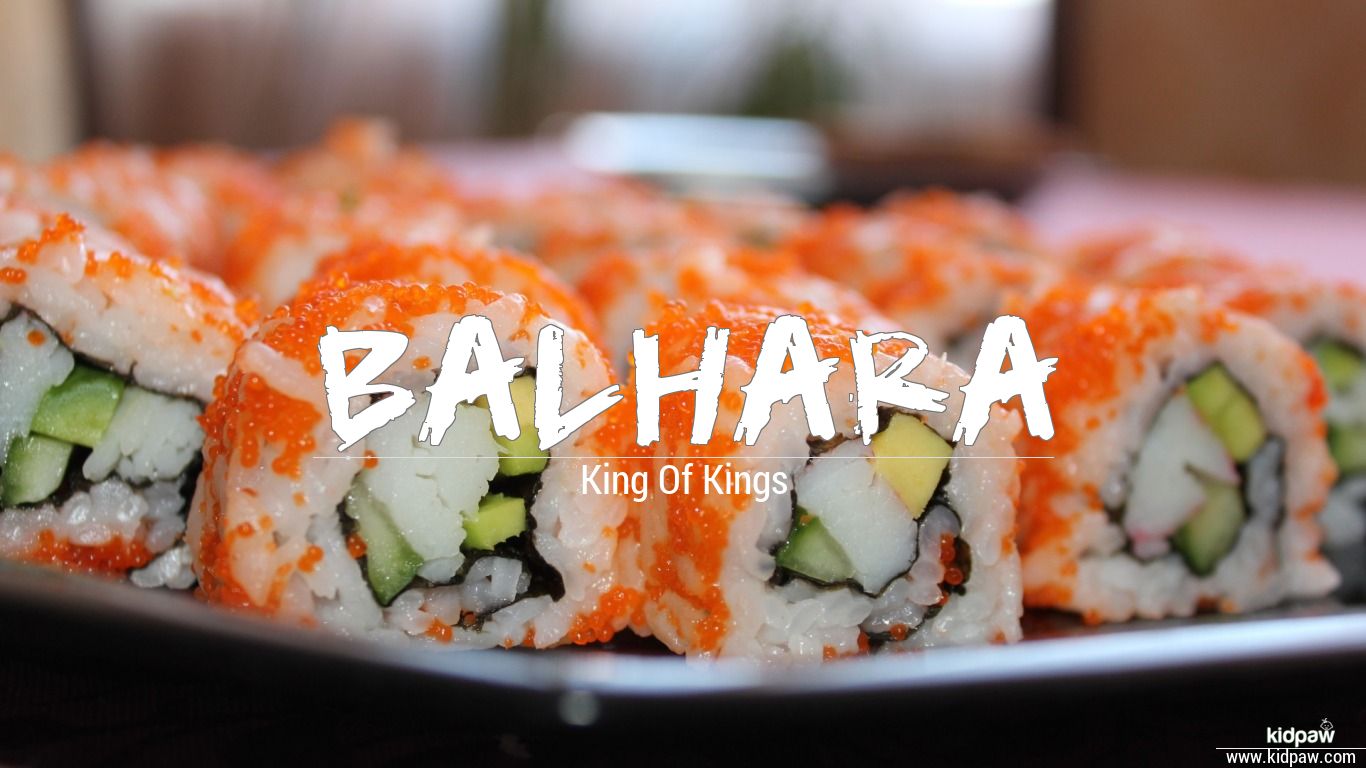 Balhara 3D Name Wallpaper for Mobile, Write Name on Photo Online