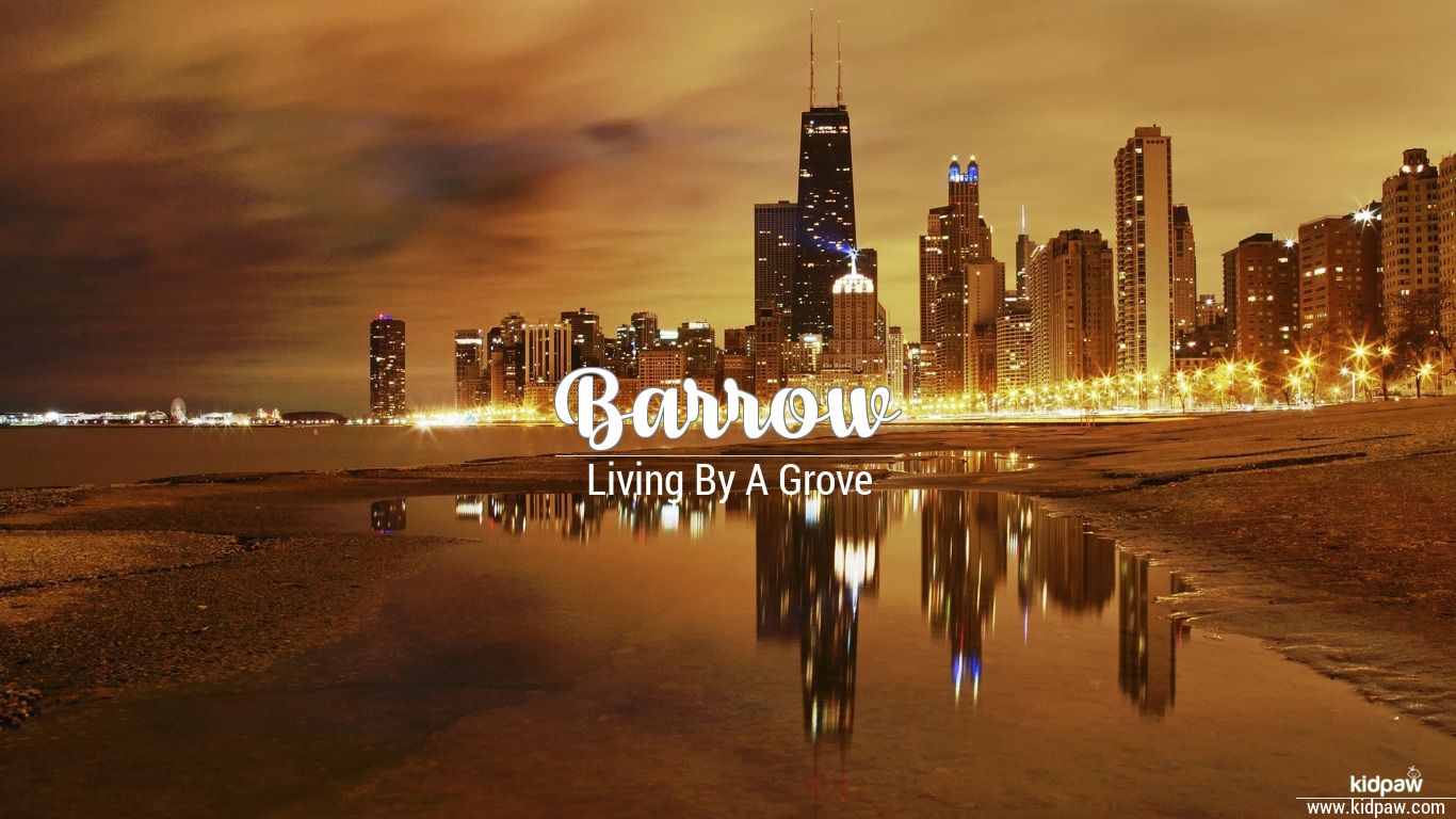 Barrow 3D Name Wallpaper for Mobile, Write Name on Photo Online