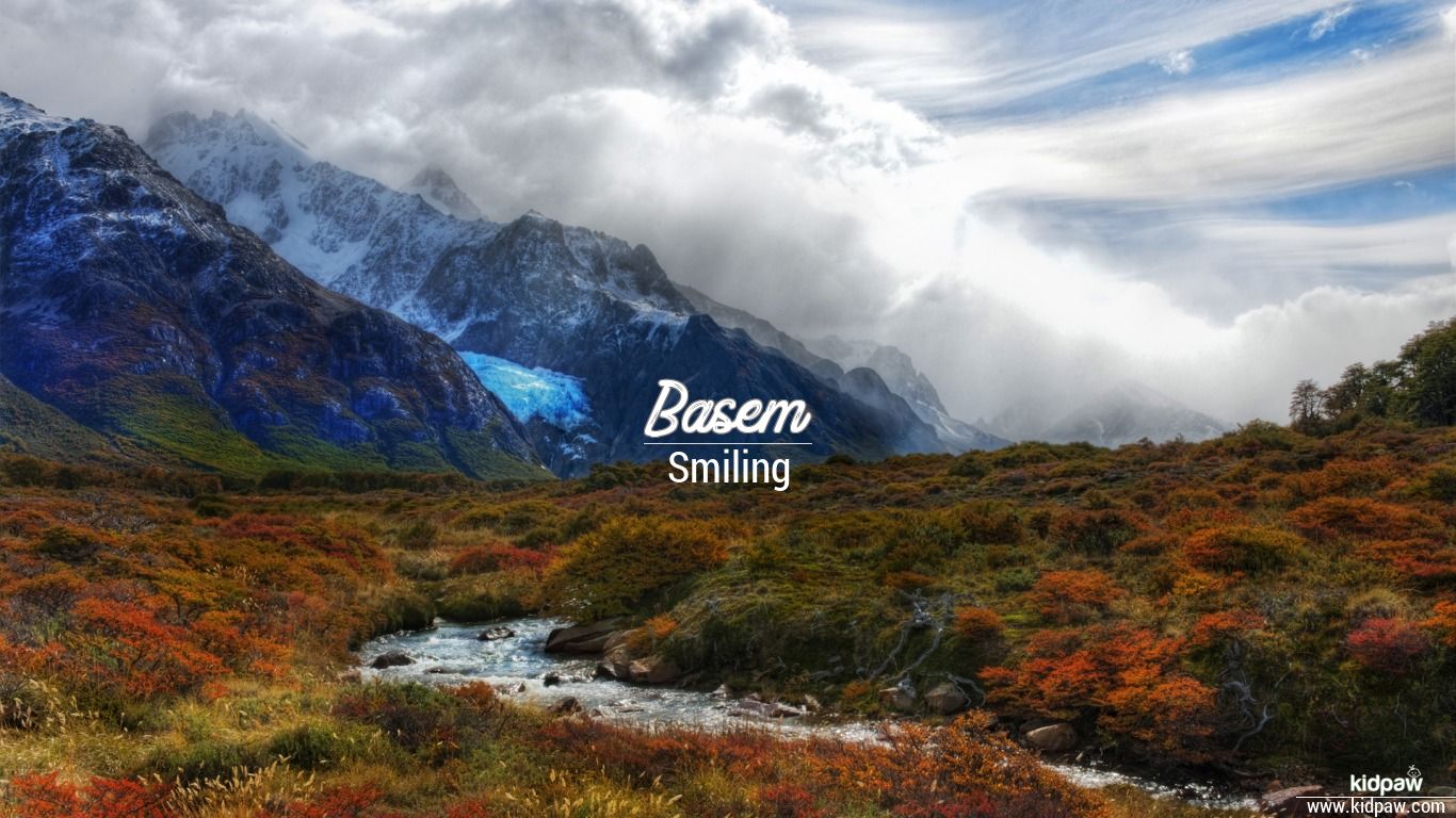 Basem 3D Name Wallpaper for Mobile, Write بسم Name on Photo Online