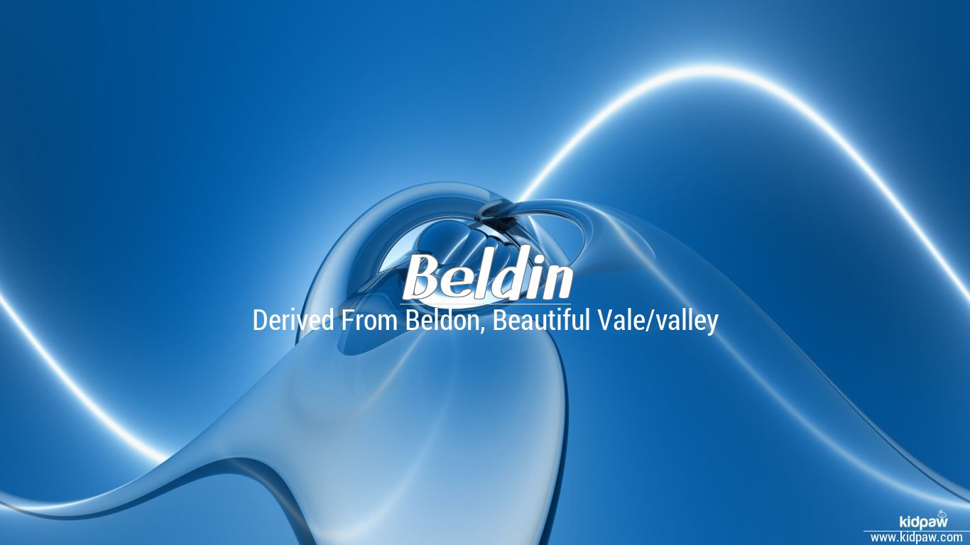 Beldin 3D Name Wallpaper for Mobile, Write Name on Photo Online