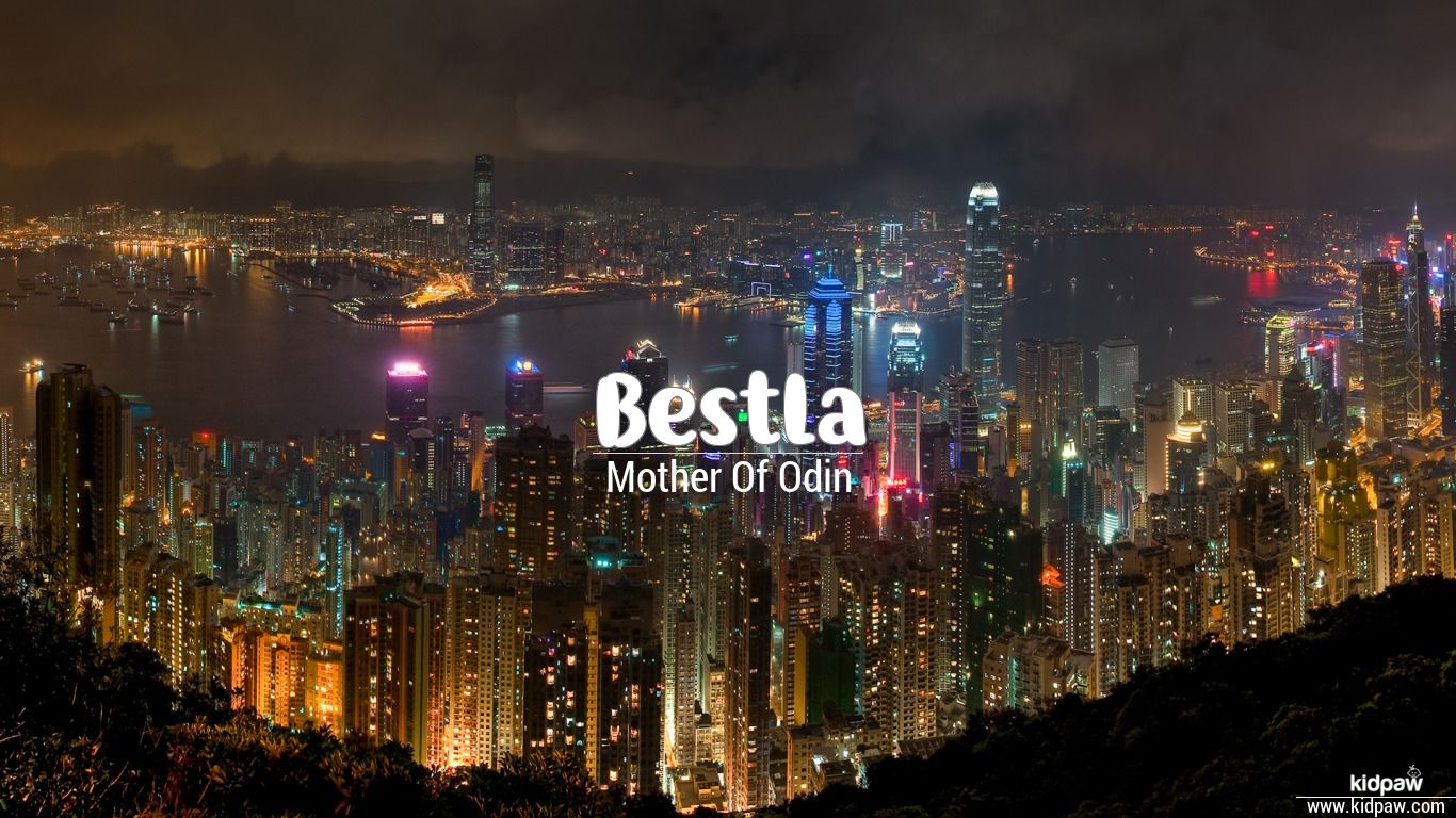 Bestla 3D Name Wallpaper for Mobile, Write Name on Photo Online