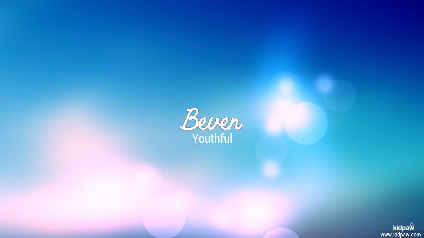 Beven 3D Name Wallpaper for Mobile, Write Name on Photo Online