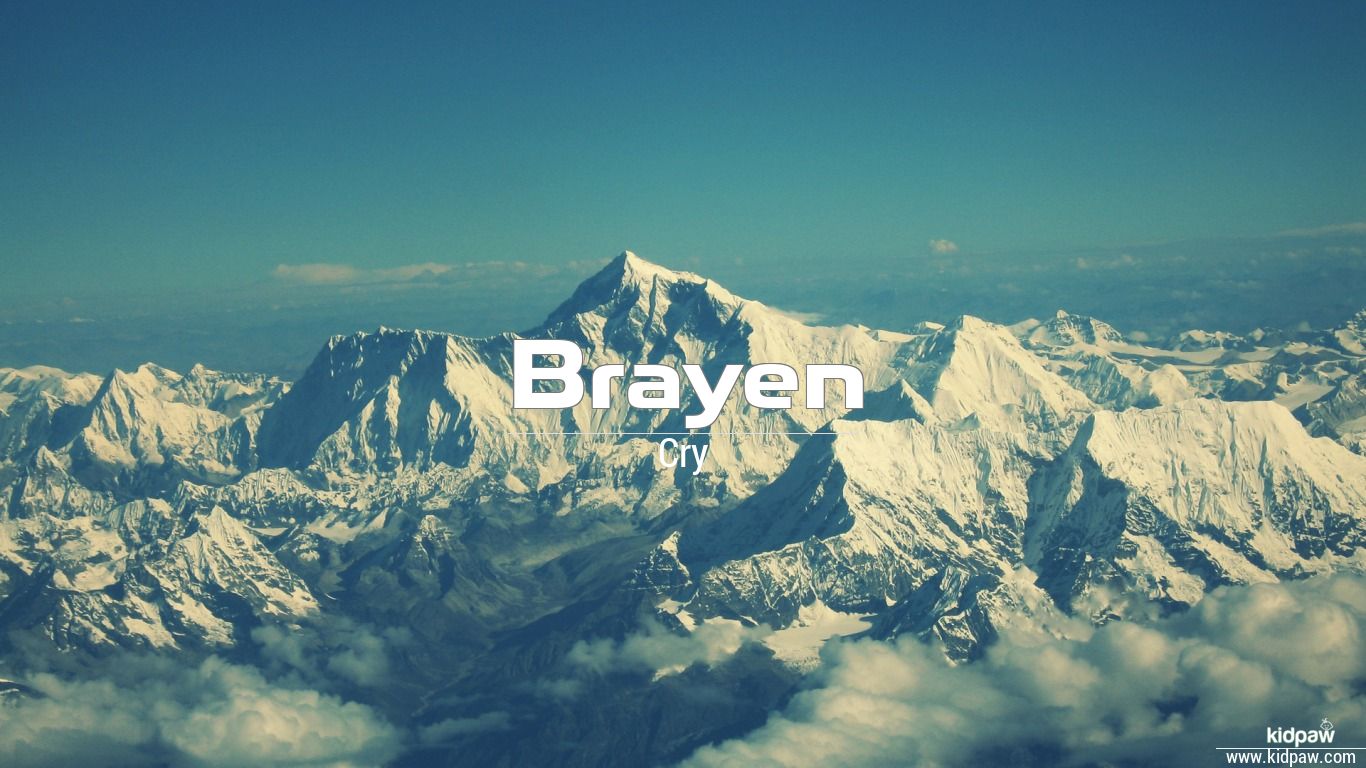 Brayen 3D Name Wallpaper for Mobile, Write Name on Photo Online