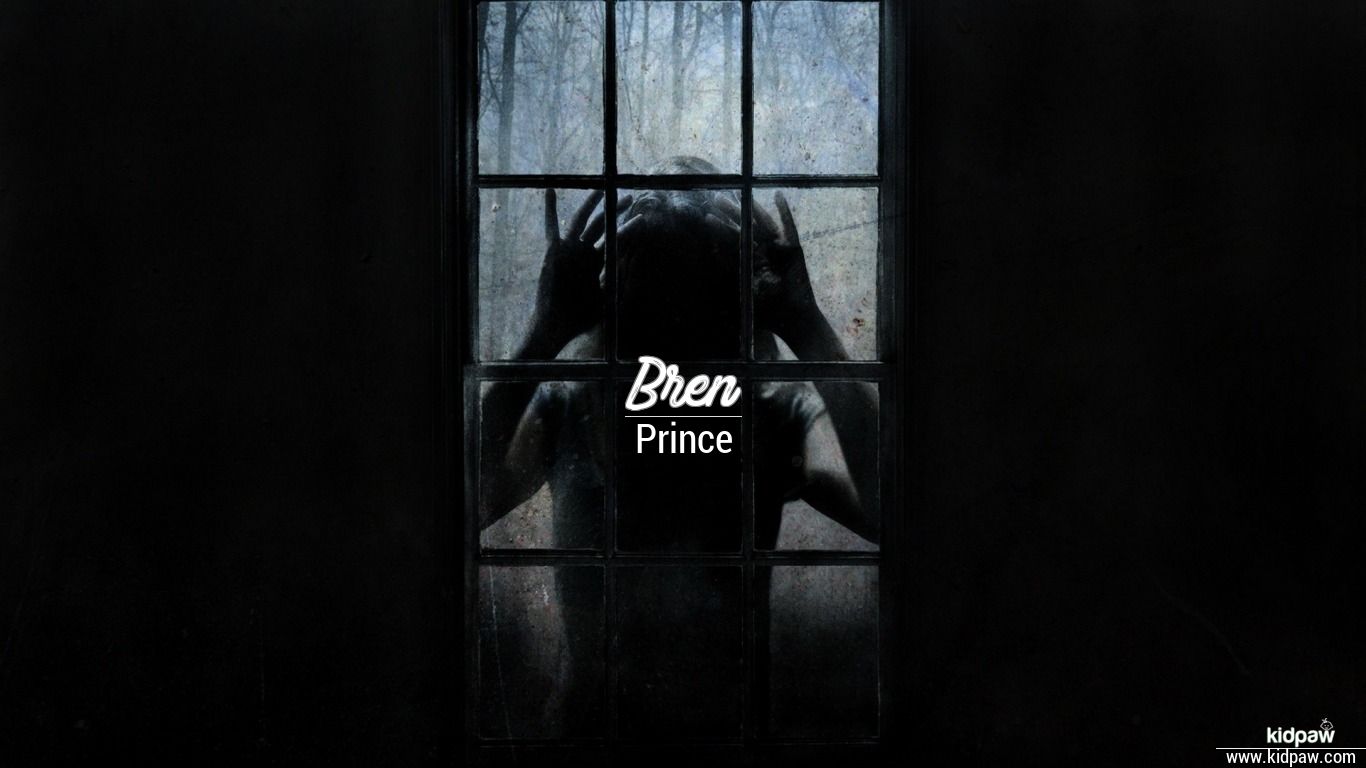 Bren 3D Name Wallpaper for Mobile, Write Name on Photo Online