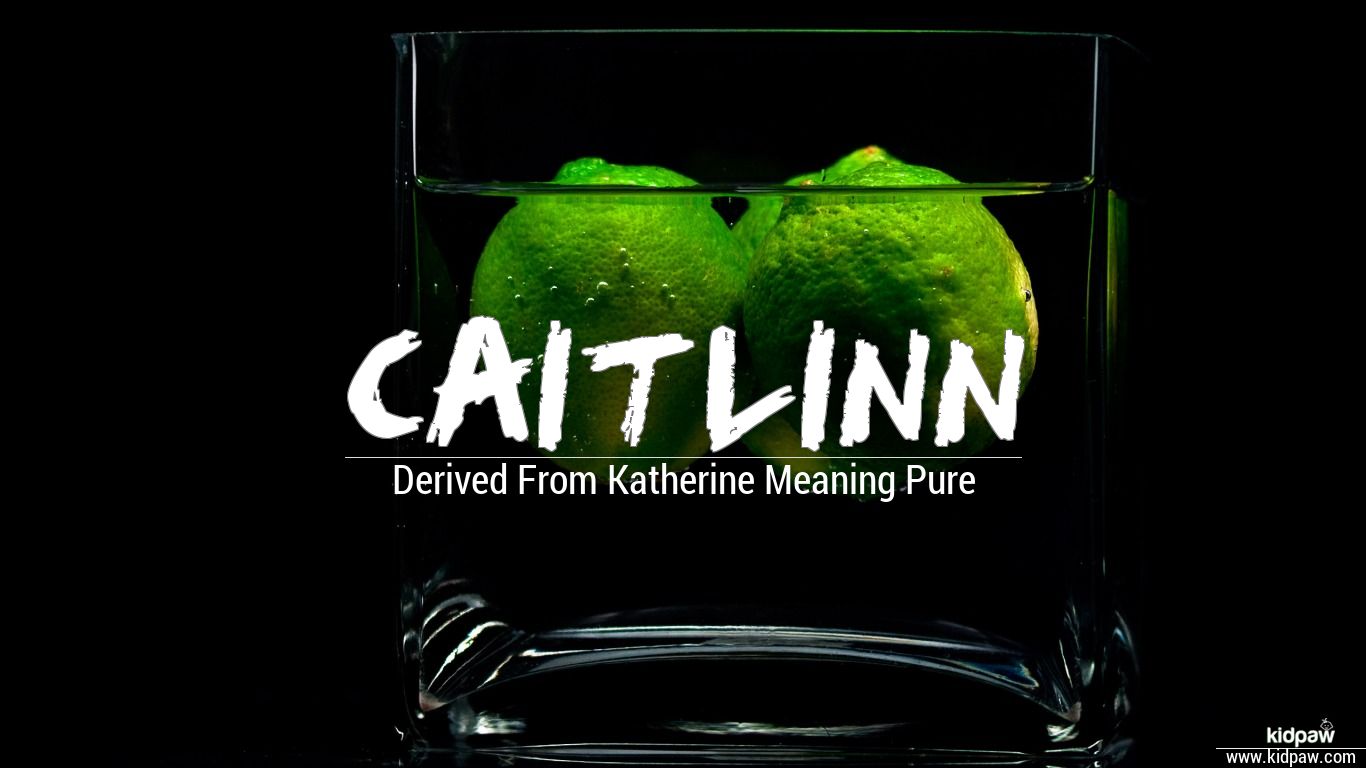 Caitlinn 3D Name Wallpaper for Mobile, Write Name on Photo Online