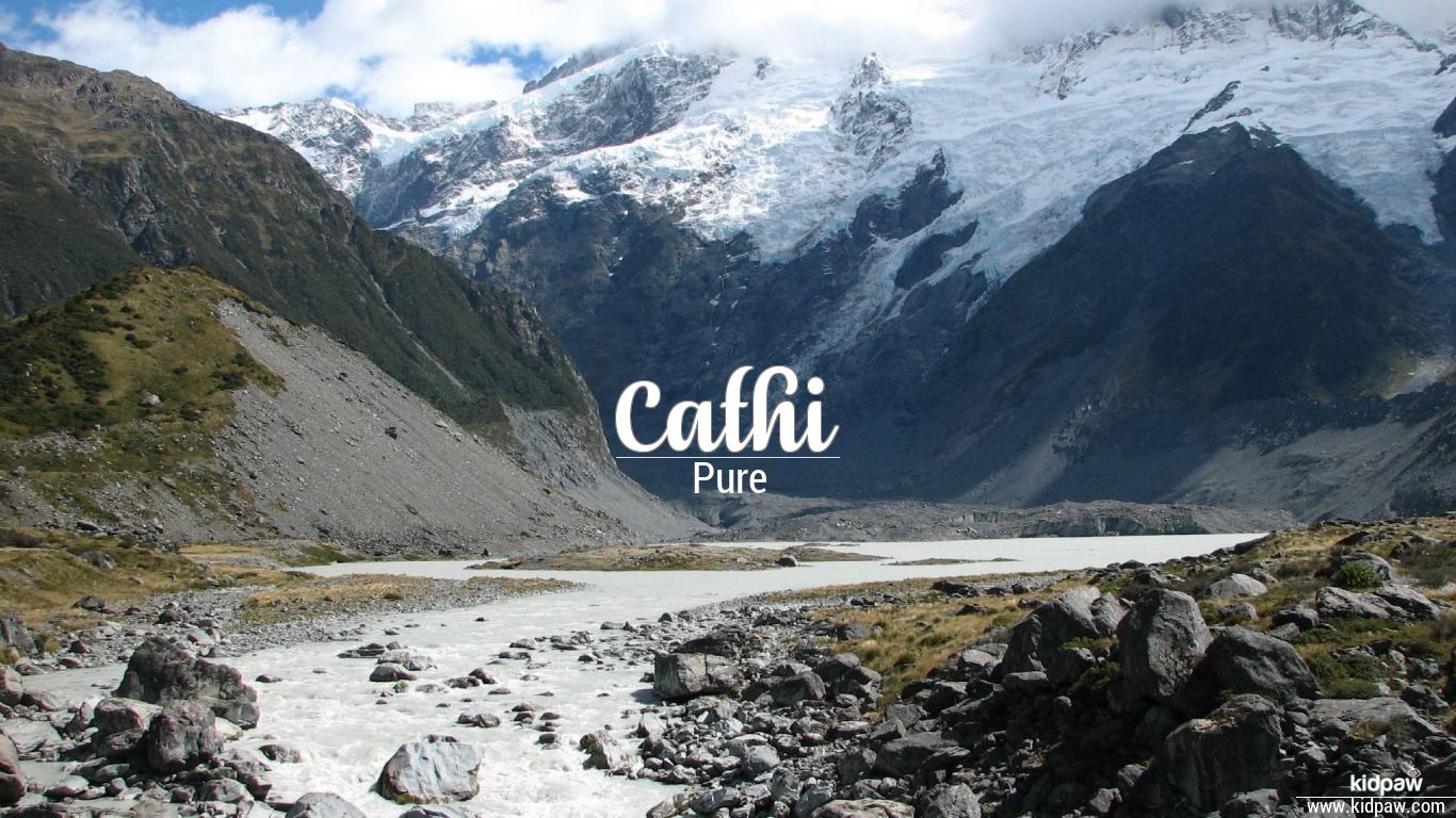 Cathi 3D Name Wallpaper for Mobile, Write Name on Photo Online