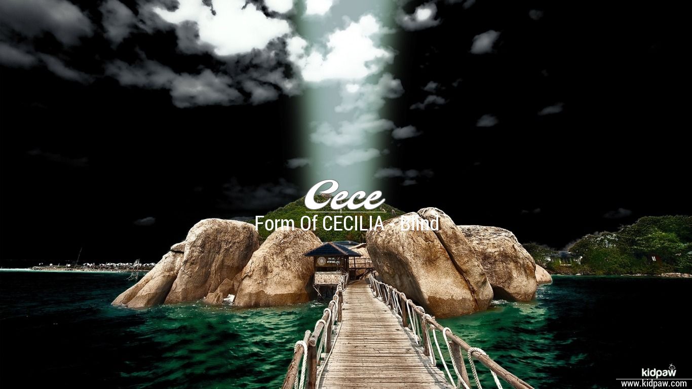 Cece 3D Name Wallpaper for Mobile, Write Name on Photo Online
