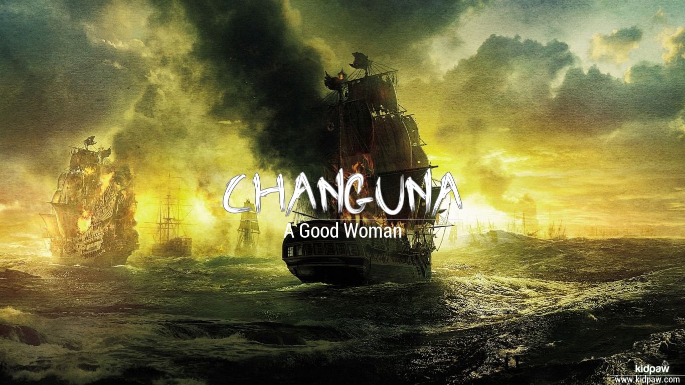 Changuna 3D Name Wallpaper for Mobile, Write चंगुना Name on Photo Online