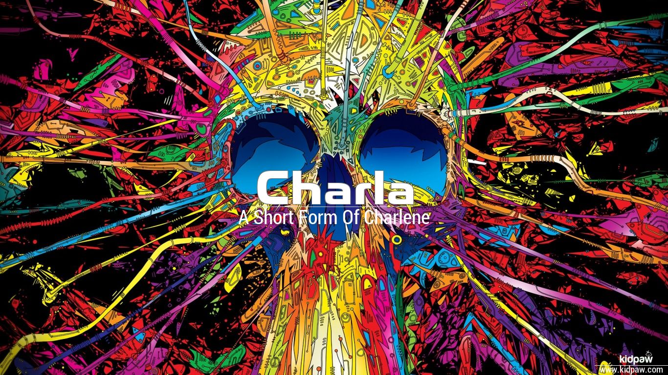 Charla 3D Name Wallpaper for Mobile, Write Name on Photo Online