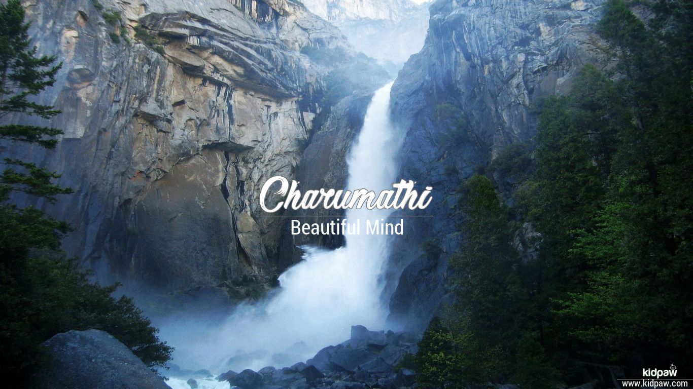 Charumathi 3D Name Wallpaper for Mobile, Write चारुमांथी Name on Photo Online